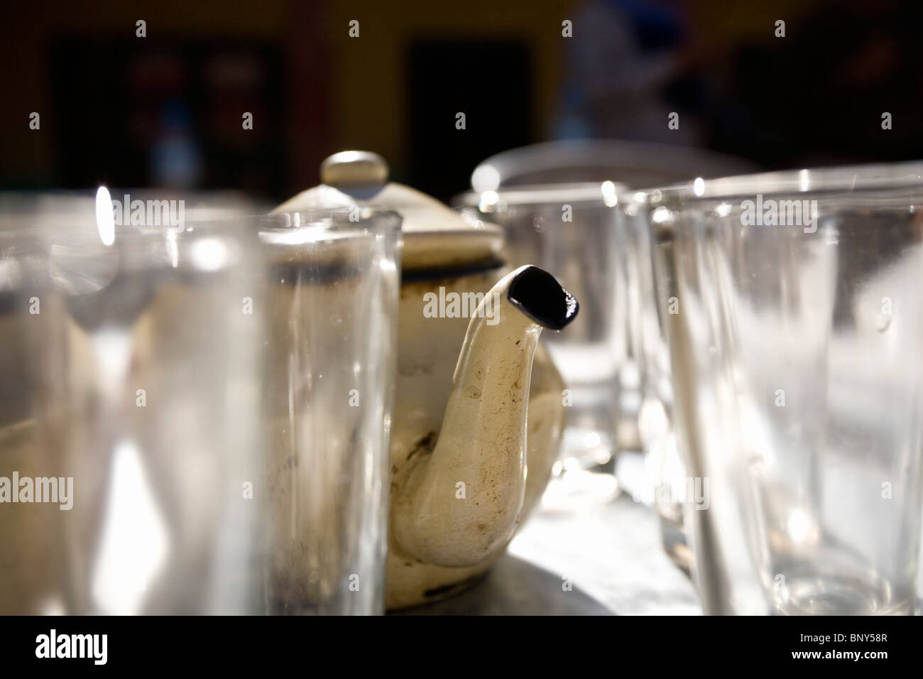 North african tea pot hi-res stock photography and images - Alamy