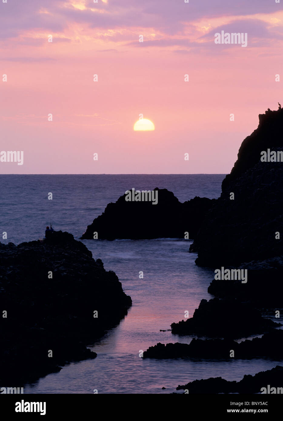 Evening Sun, Fukaura, Nakatsugaru, Aomori, Japan Stock Photo - Alamy