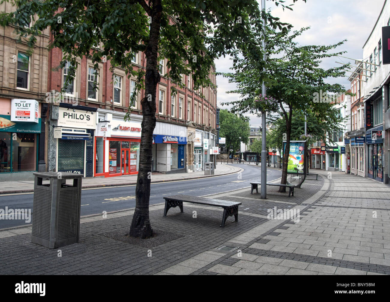 Wheeler Gate Nottingham Nottinghamshire United KIngdom Stock Photo - Alamy