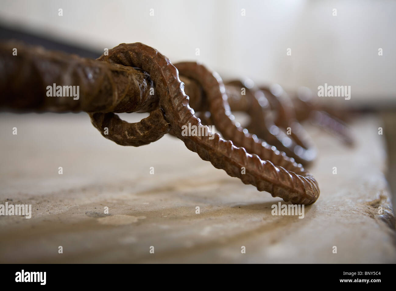 Ankle shackles at Con Son Island prison, Vietnam Stock Photo - Alamy