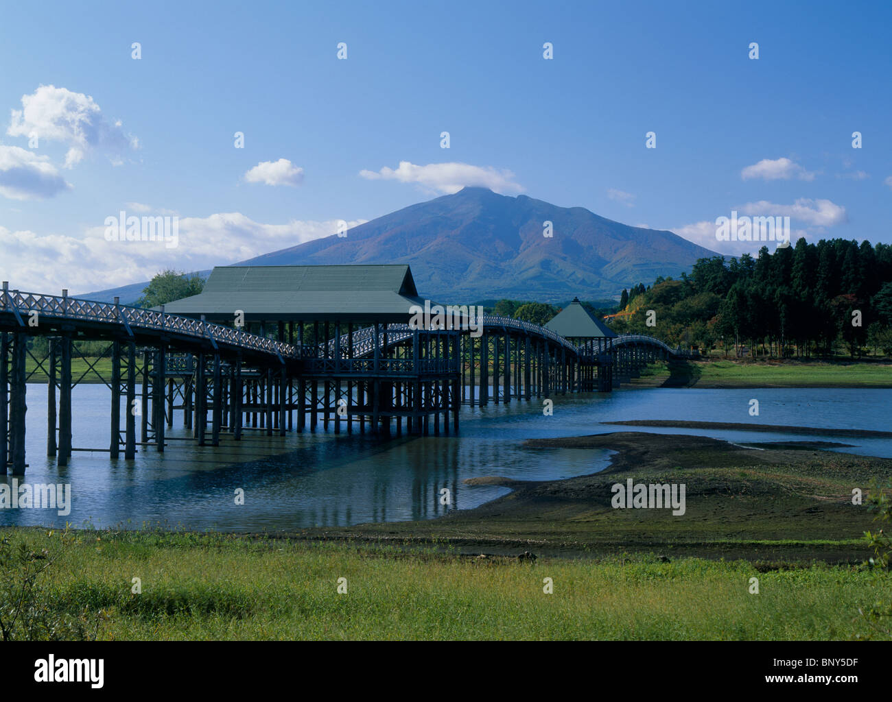 Tsugaru Fujimi Lake, Tsuruta, Kitatsugaru, Aomori, Japan Stock Photo ...