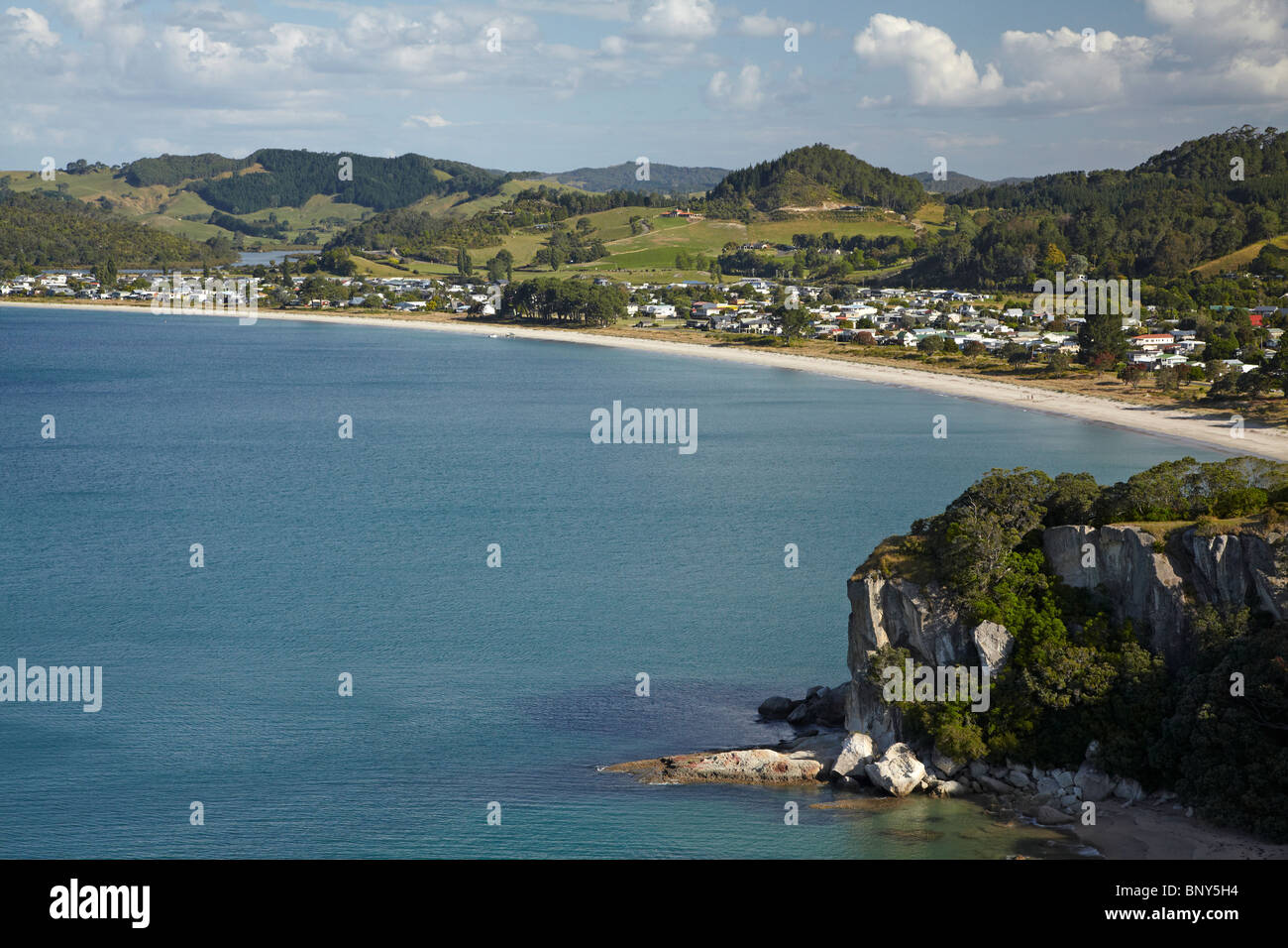 Lonely Bay and Cooks Beach, Coromandel Peninsula, North Island, New ...