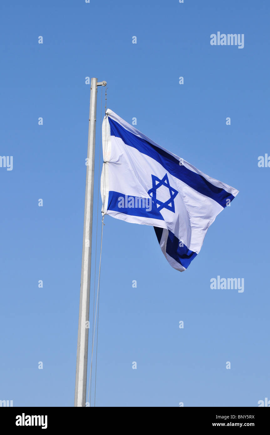 Israel flag blue hi-res stock photography and images - Alamy