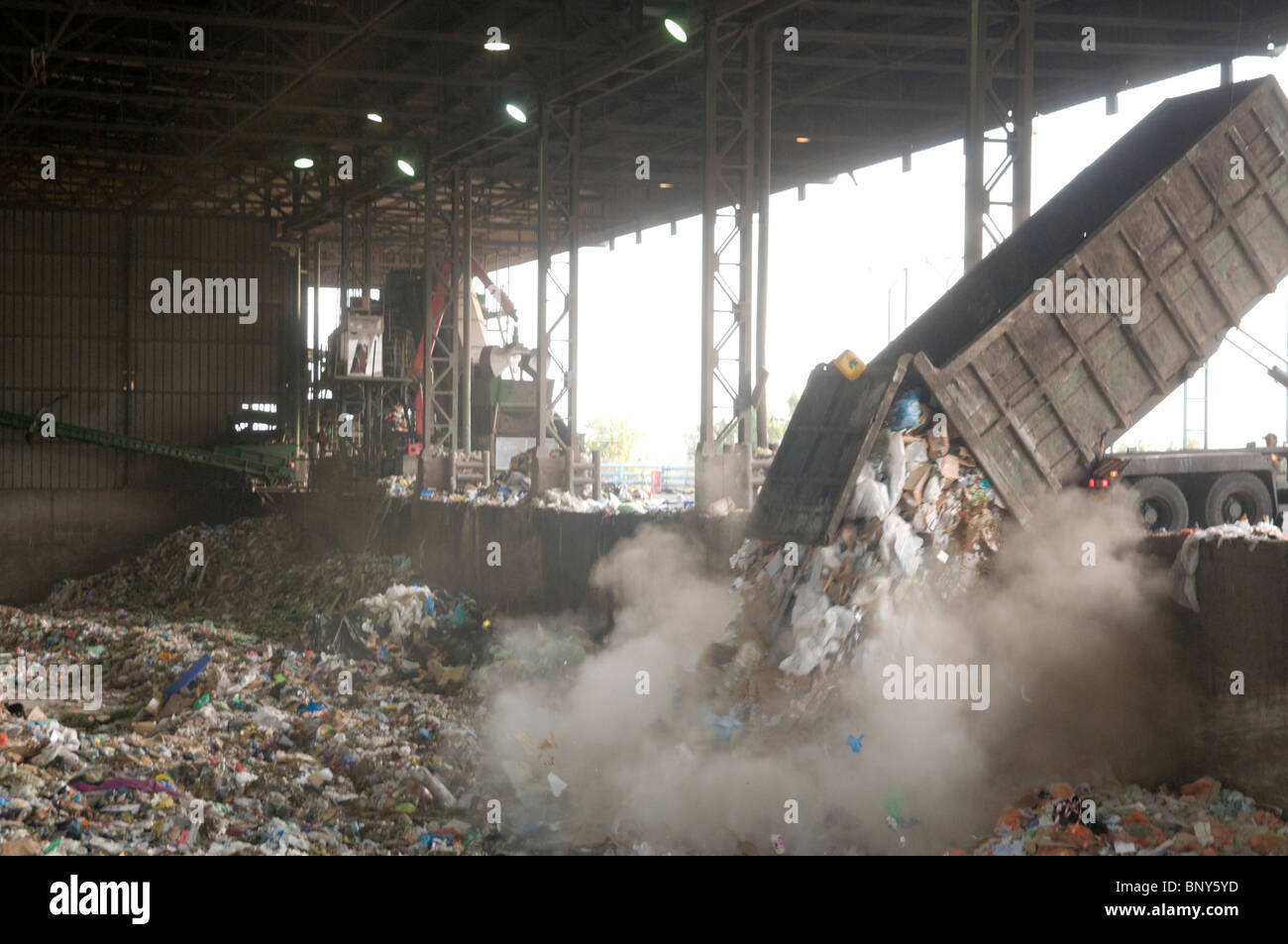 Domestic waste transfer station hi-res stock photography and images - Alamy