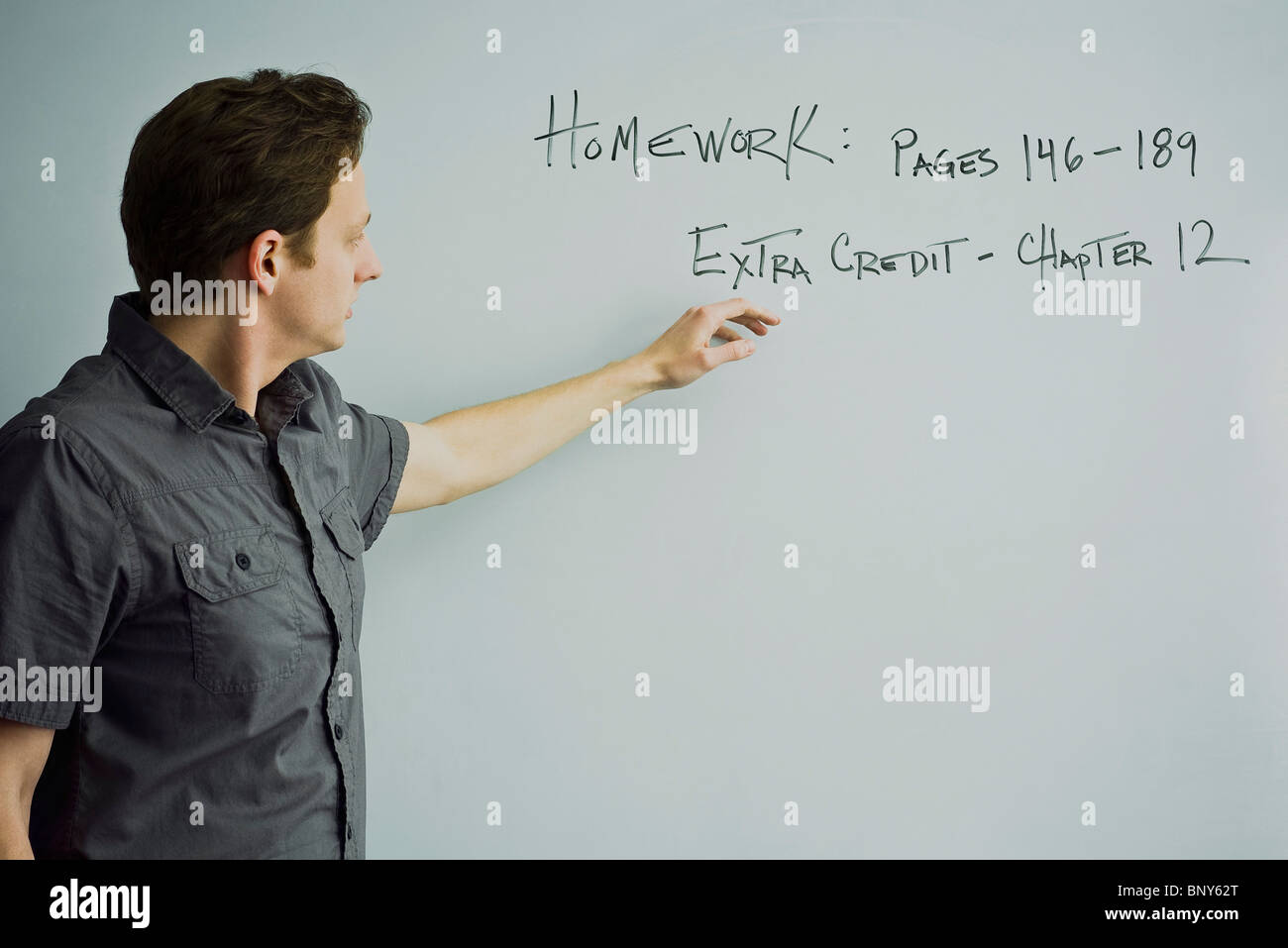 Explaining assignment hi-res stock photography and images - Alamy