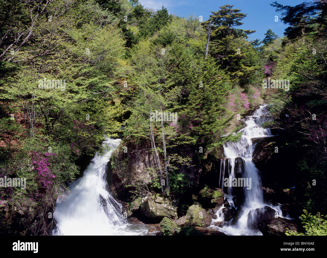 Ryuzu Waterfall, Nikko, Tochigi, Japan Stock Photo - Alamy