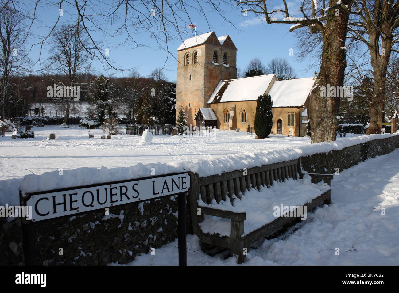 Saint Bartholamew Church, Fingest, Chiltern Hills, Buckinghamshire ...