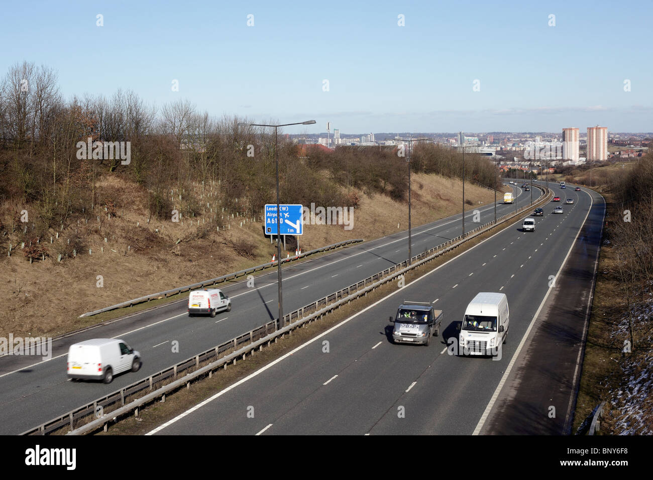 M621 motorway hi-res stock photography and images - Alamy