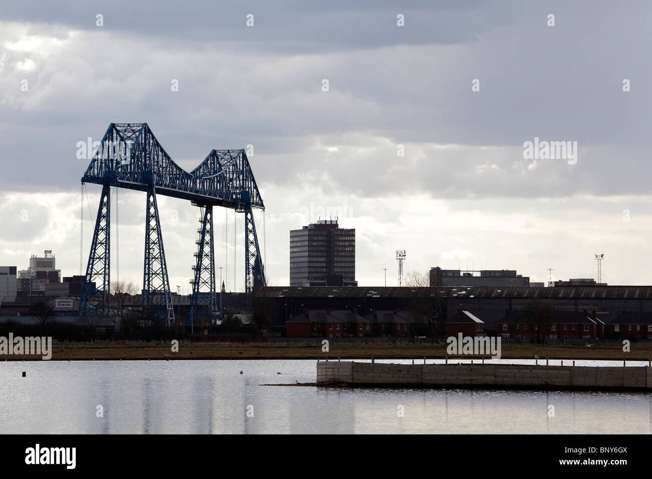 Tees transporter bridge hi-res stock photography and images - Alamy