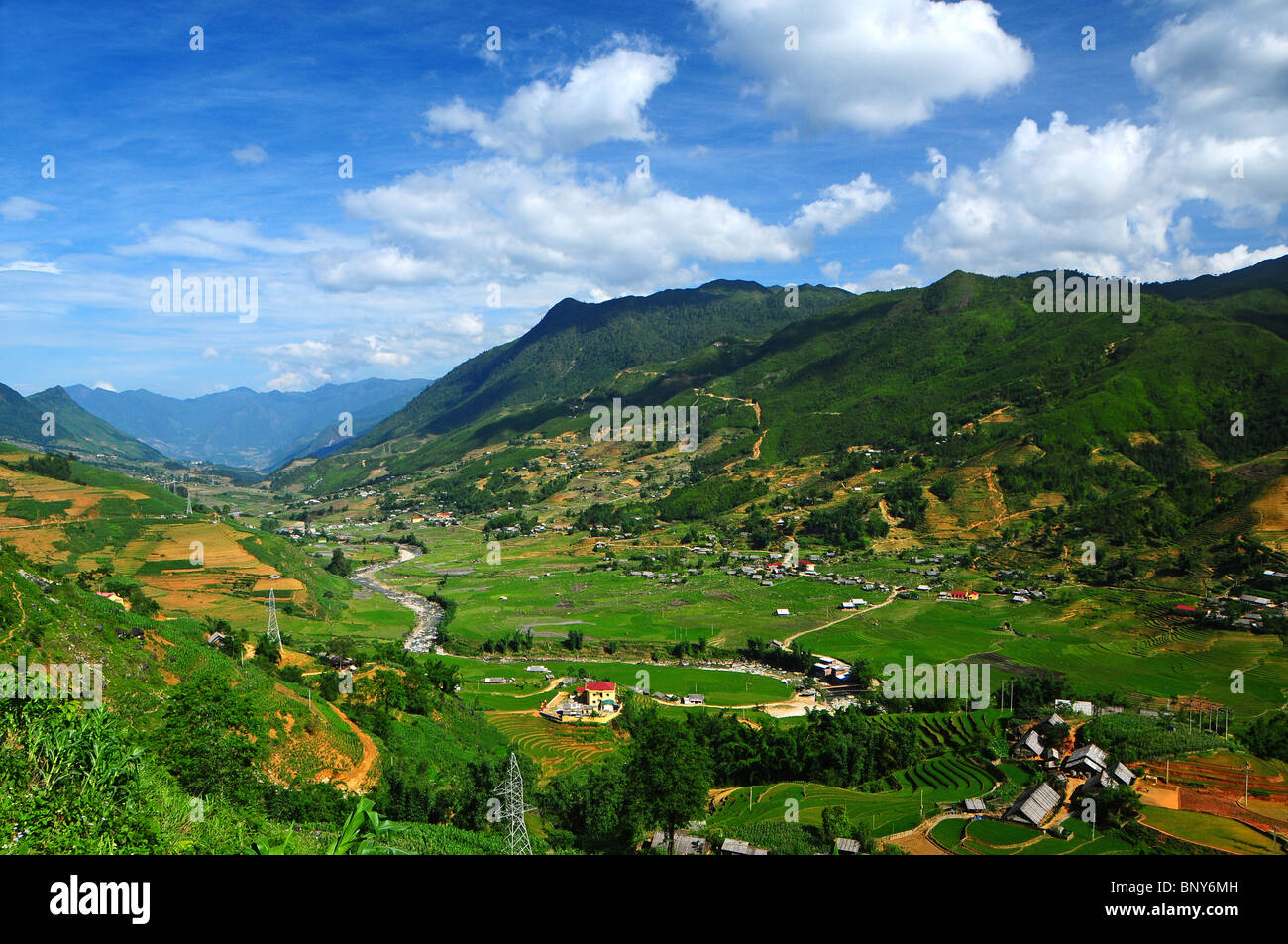Muong Hoa Valley, Northern Vietnam Stock Photo - Alamy