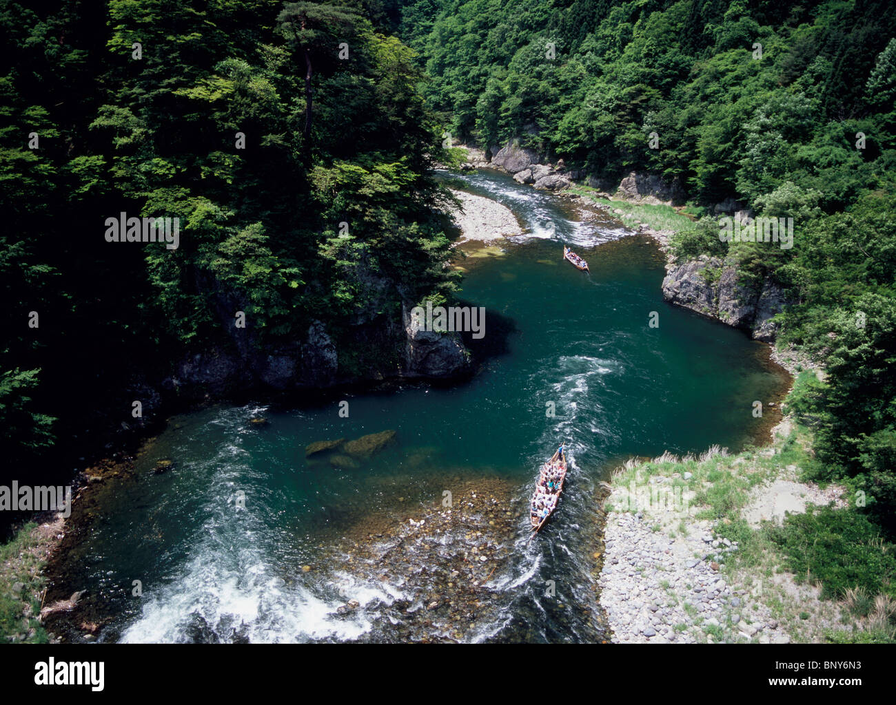 Kinugawa River Boat, Nikko, Tochigi, Japan Stock Photo - Alamy