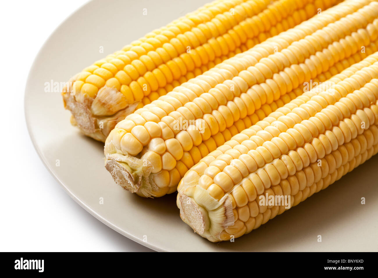 Corn on the cob in husk cut out hi-res stock photography and images - Alamy