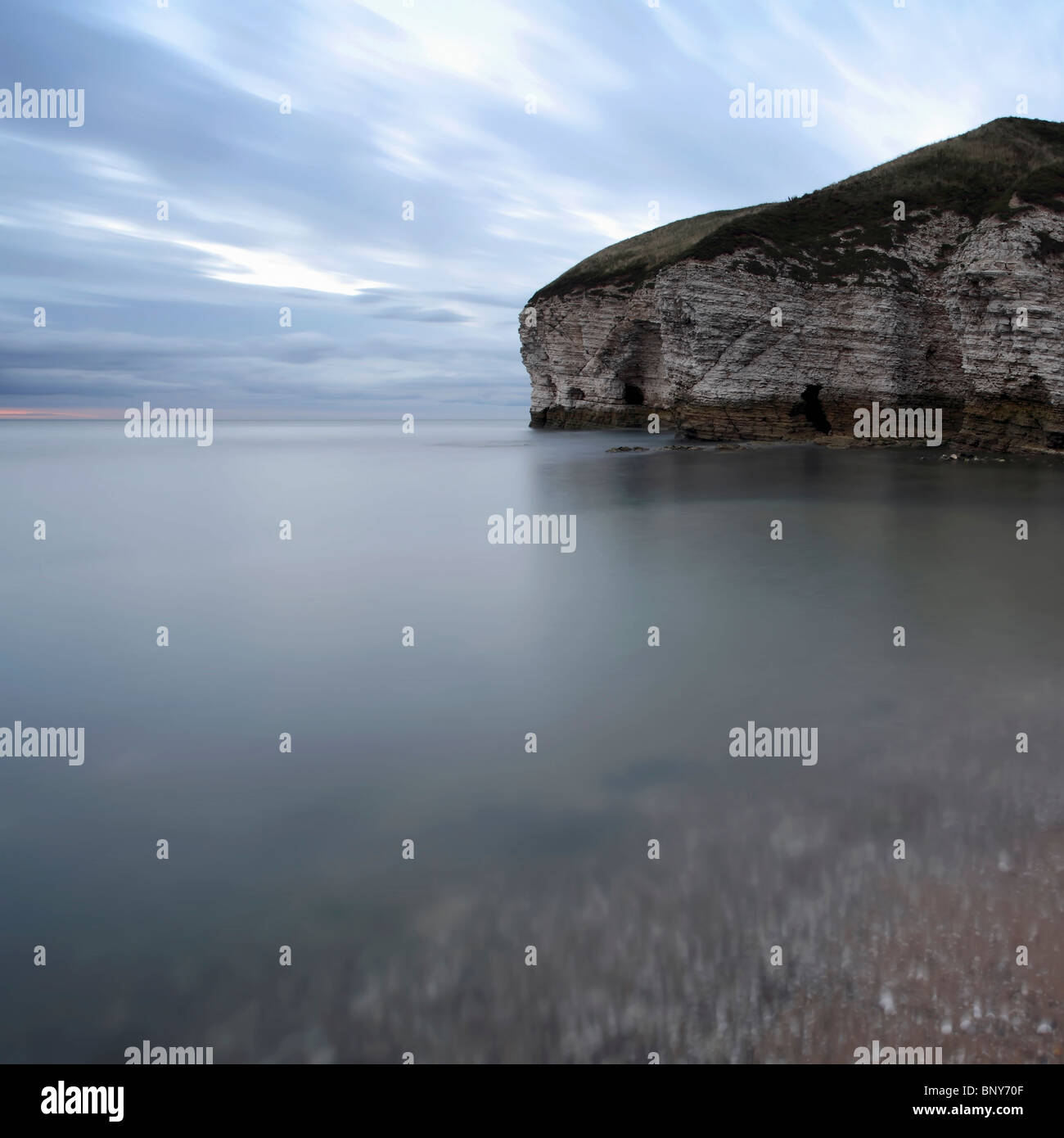 Cliffs by sea Stock Photo - Alamy