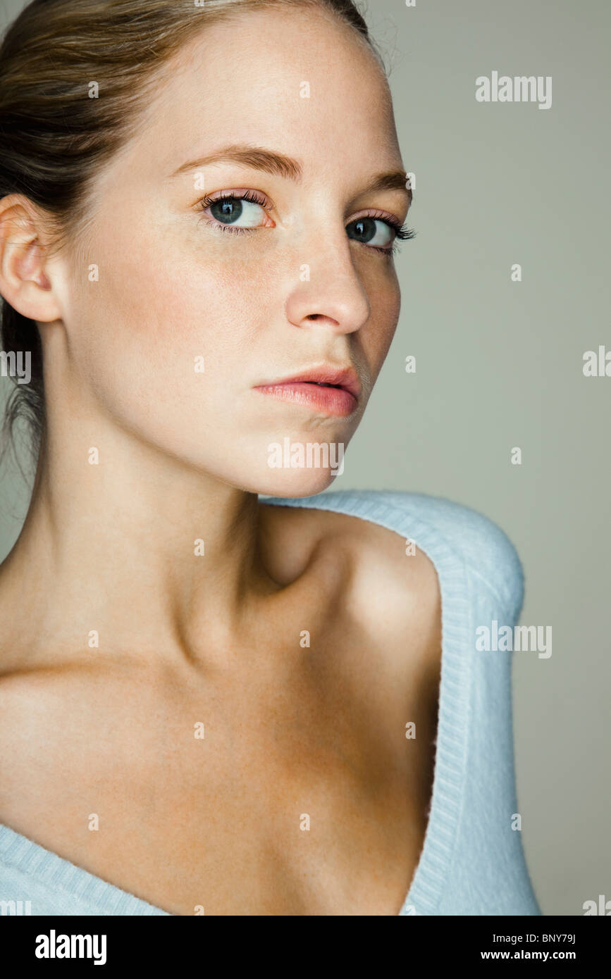Young woman, portrait Stock Photo - Alamy