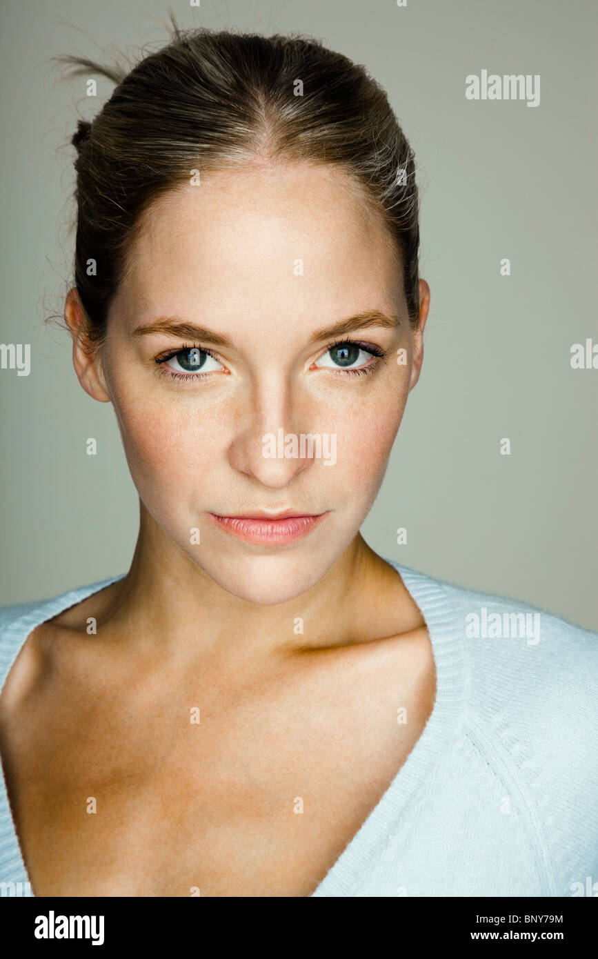 Young woman, portrait Stock Photo - Alamy
