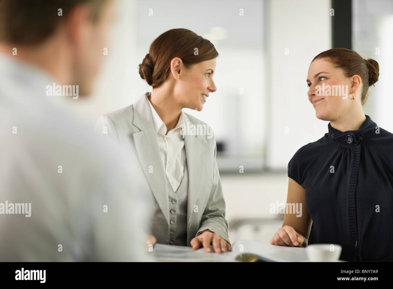 People in an office Stock Photo - Alamy