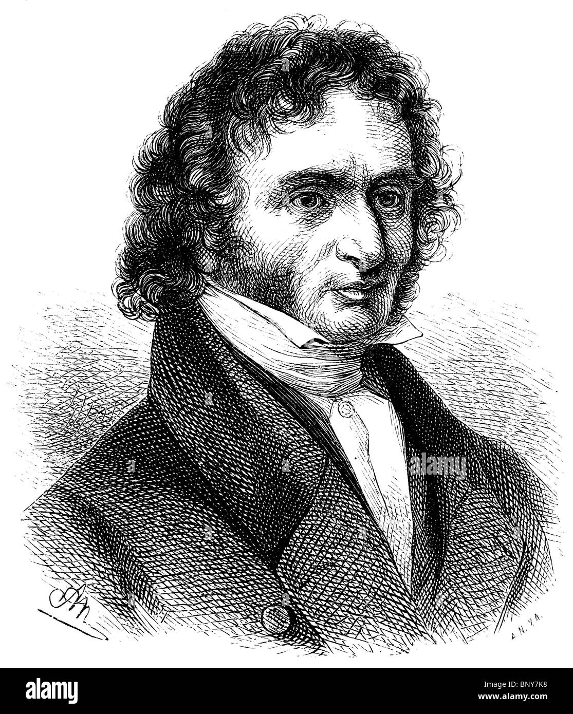 Paganini portrait hi-res stock photography and images - Alamy