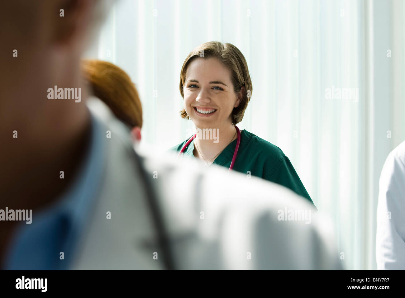 Portraits of healthcare workers hi-res stock photography and images - Alamy