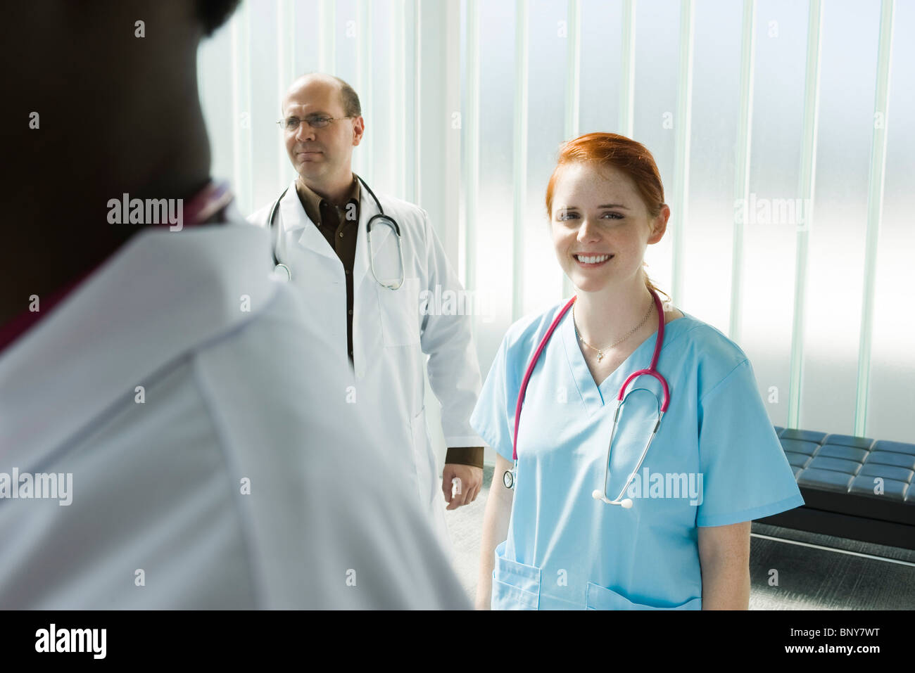 Portraits of healthcare workers hi-res stock photography and images - Alamy
