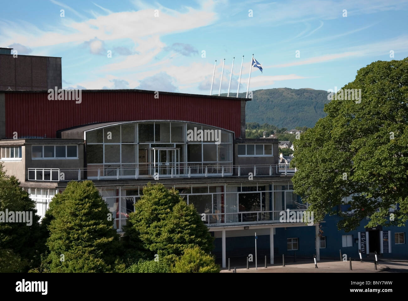 The Queens Hall Argyll Street Dunoon Argyll Scotland Stock Photo - Alamy