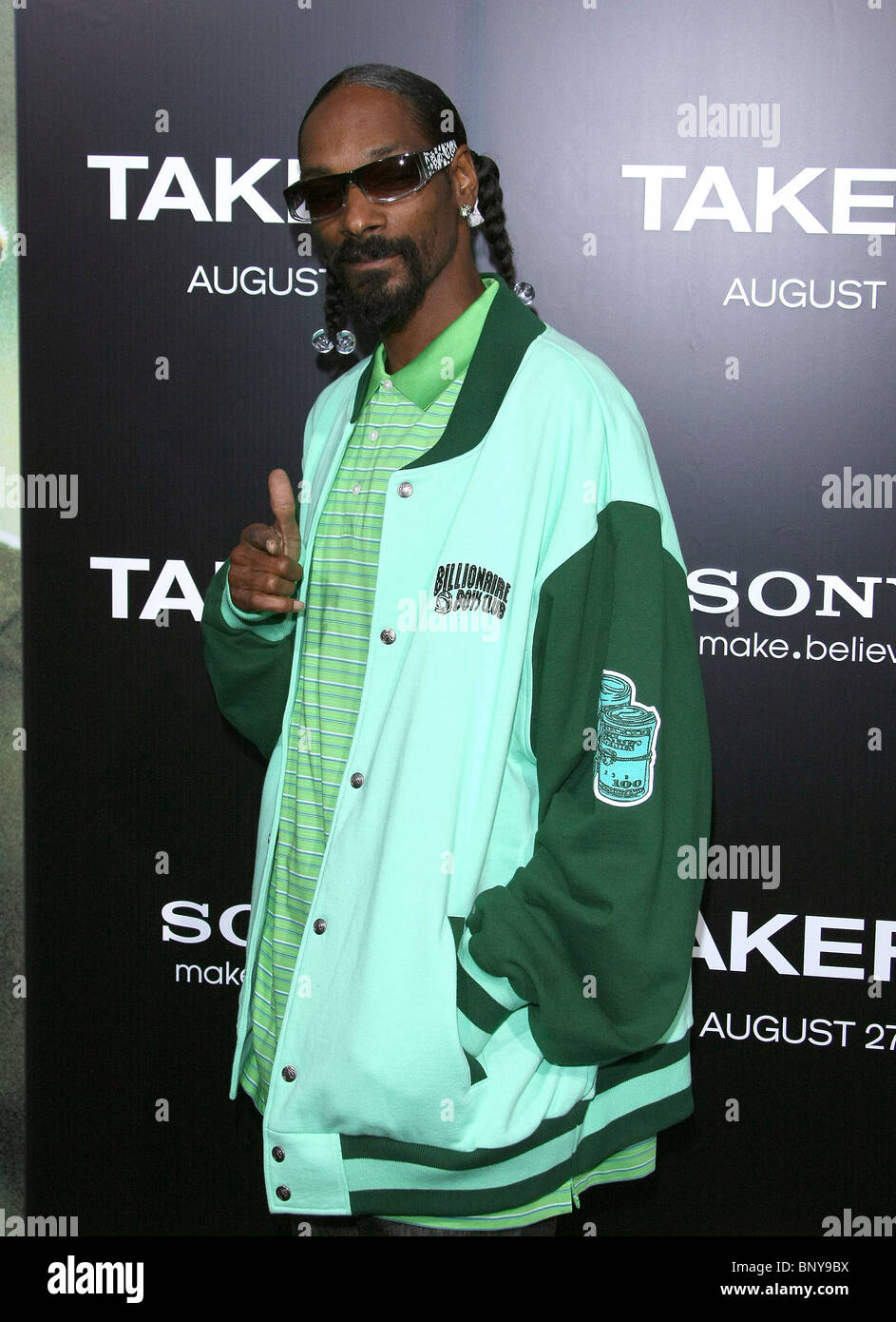 SNOOP DOGG TAKERS WORLD PREMIERE LOS ANGELES CALIFORNIA USA 04 August ...