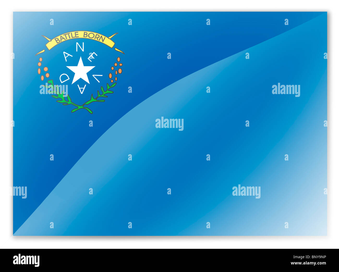 Nevada flag hi-res stock photography and images - Alamy