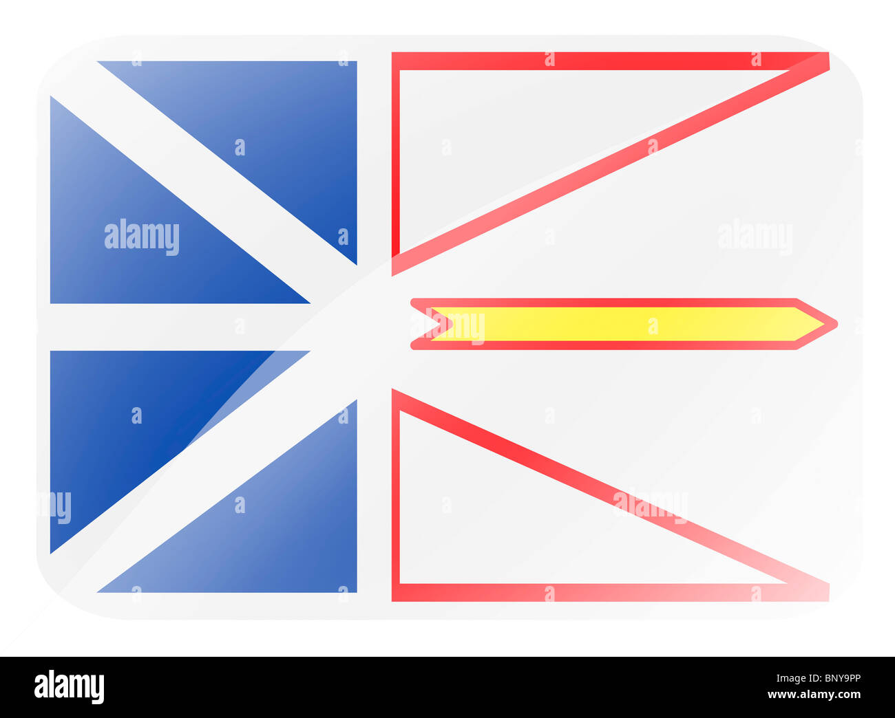 Flag newfoundland hi-res stock photography and images - Alamy