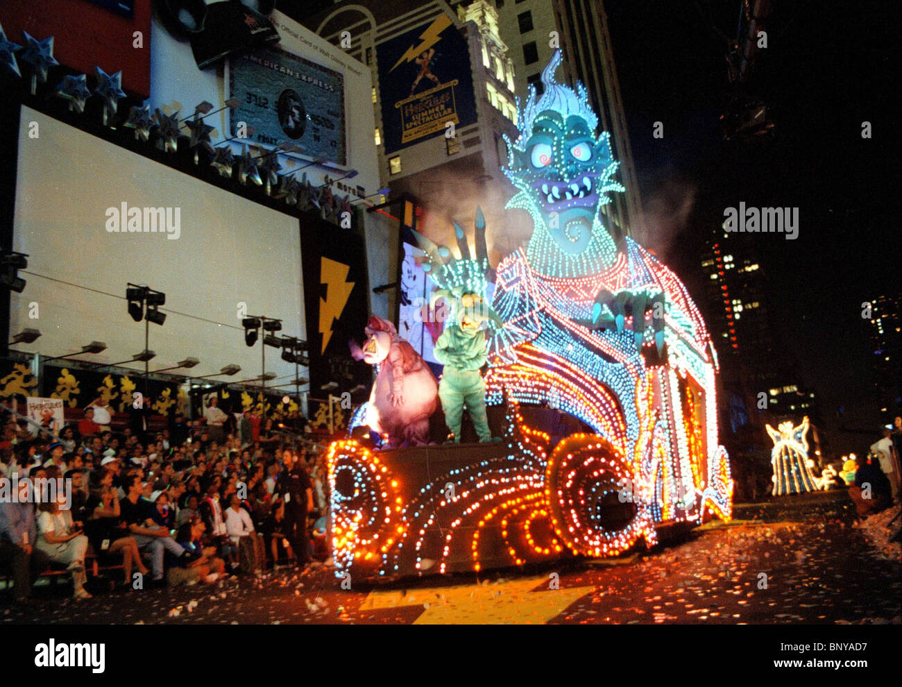 The Disney Electric Parade through Times Square on June 14, 1997 ...