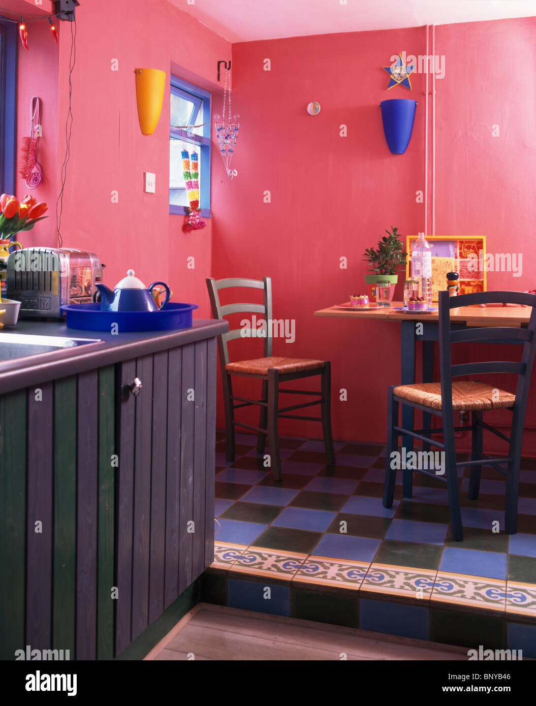 Split level dining room in hi-res stock photography and images - Alamy