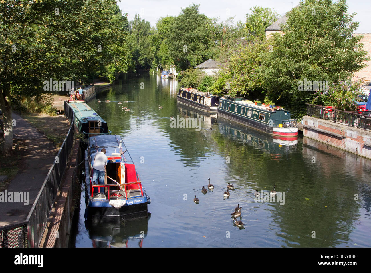 ware town centre hertfordshire england uk gb Stock Photo - Alamy