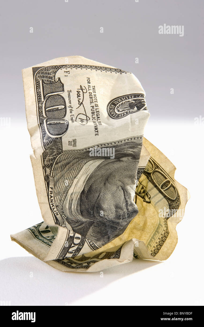 Crumpled banknote hi-res stock photography and images - Alamy