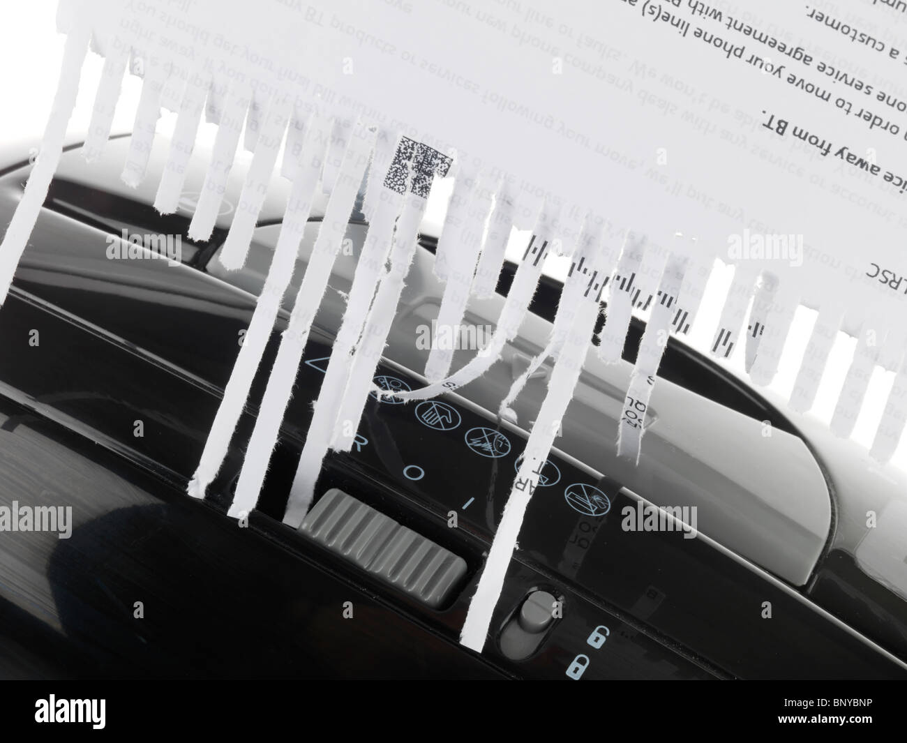 Paper shredder hi-res stock photography and images - Alamy