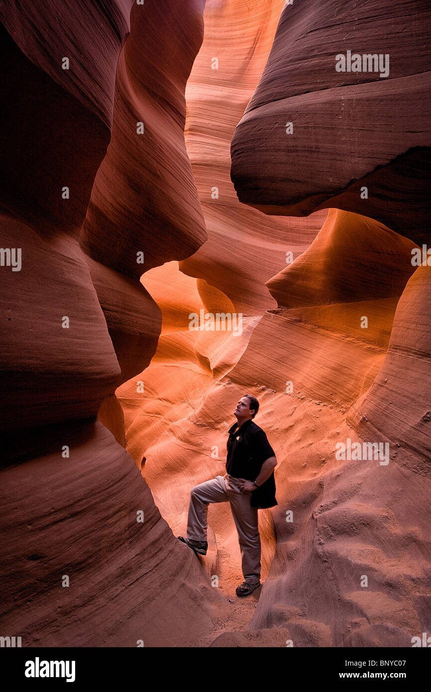 Self portrait of photographer Don Smith examining the beauty of Lower ...