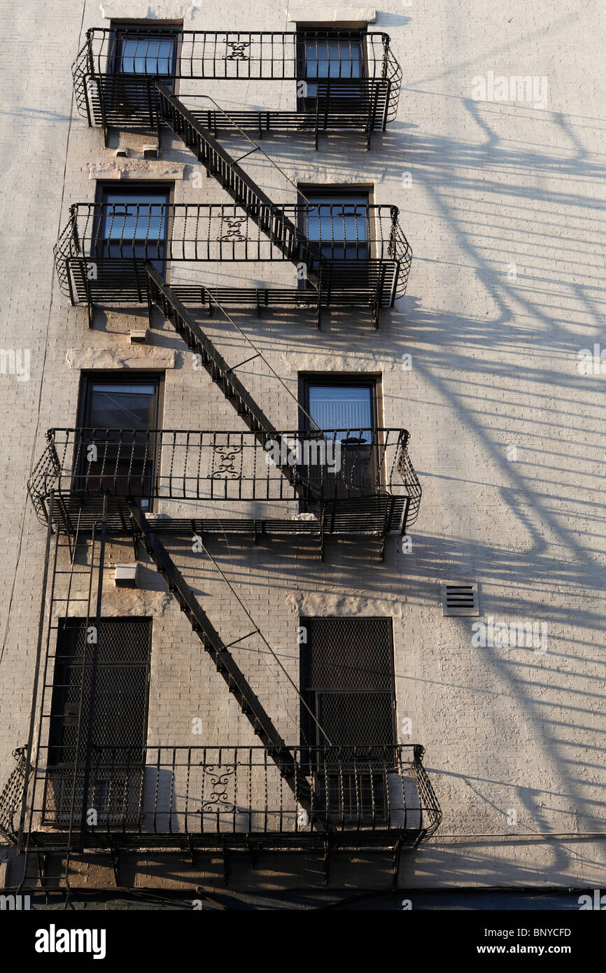 Fire Escape New York High Resolution Stock Photography and Images - Alamy