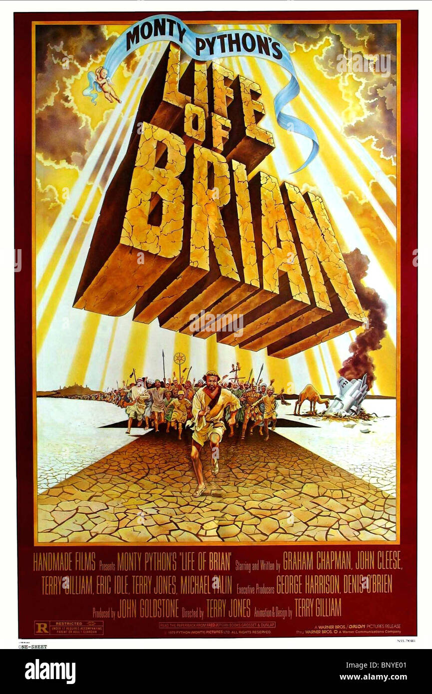 Monty Pythons Life Of Brian 1979 Terry Jones High Resolution Stock ...