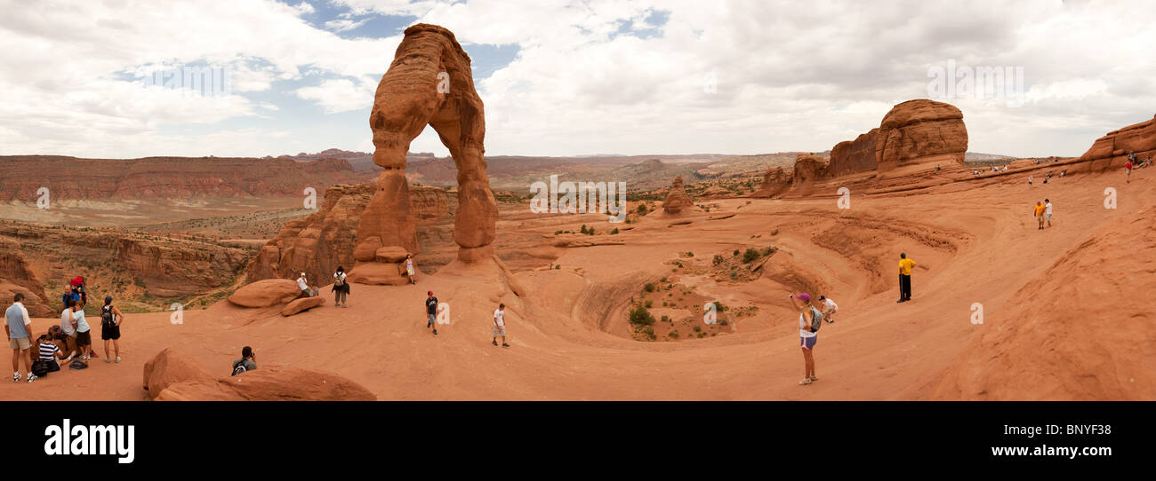 Delicate Arch, Arches National Park, Utah, USA Stock Photo - Alamy