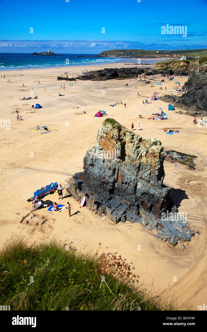 Gwithian beach Cornwall Stock Photo - Alamy