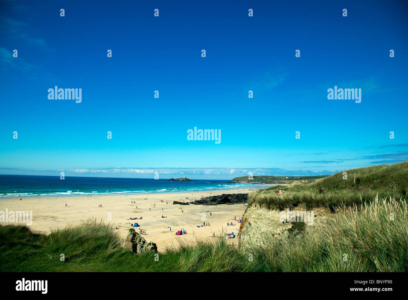 Gwithian beach Cornwall Stock Photo - Alamy