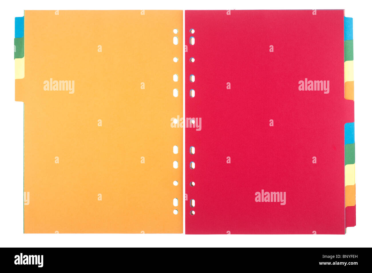 File dividers hi-res stock photography and images - Alamy