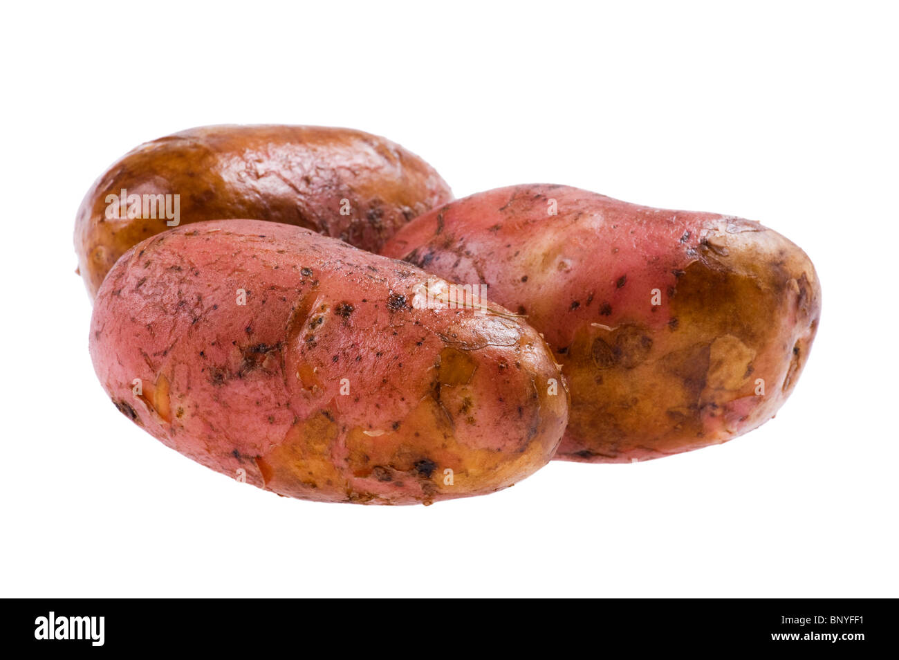object on white - food potato close up Stock Photo - Alamy