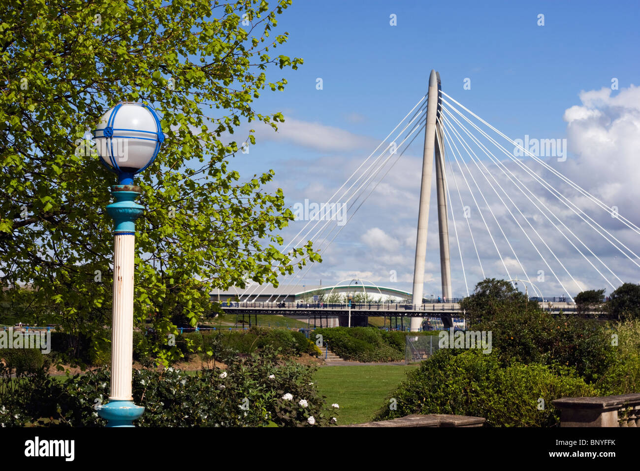 Marine way bridge in southport hi-res stock photography and images - Alamy