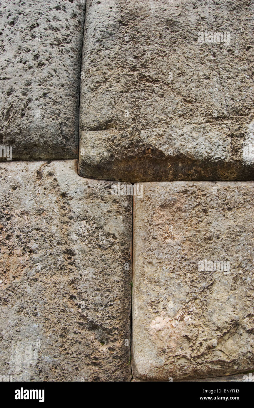 saqsaywaman, inca stonework. Peru Stock Photo - Alamy