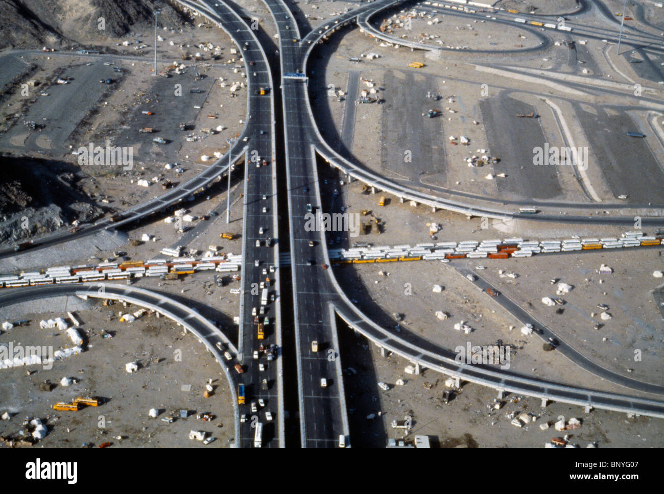 Saudi Arabia Road System Stock Photo - Alamy