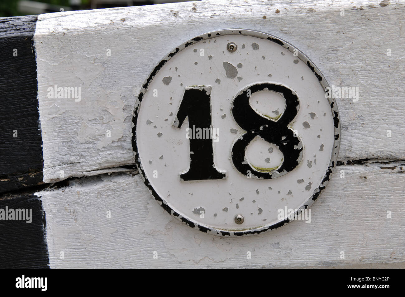 Number eighteen 18 hi-res stock photography and images - Alamy