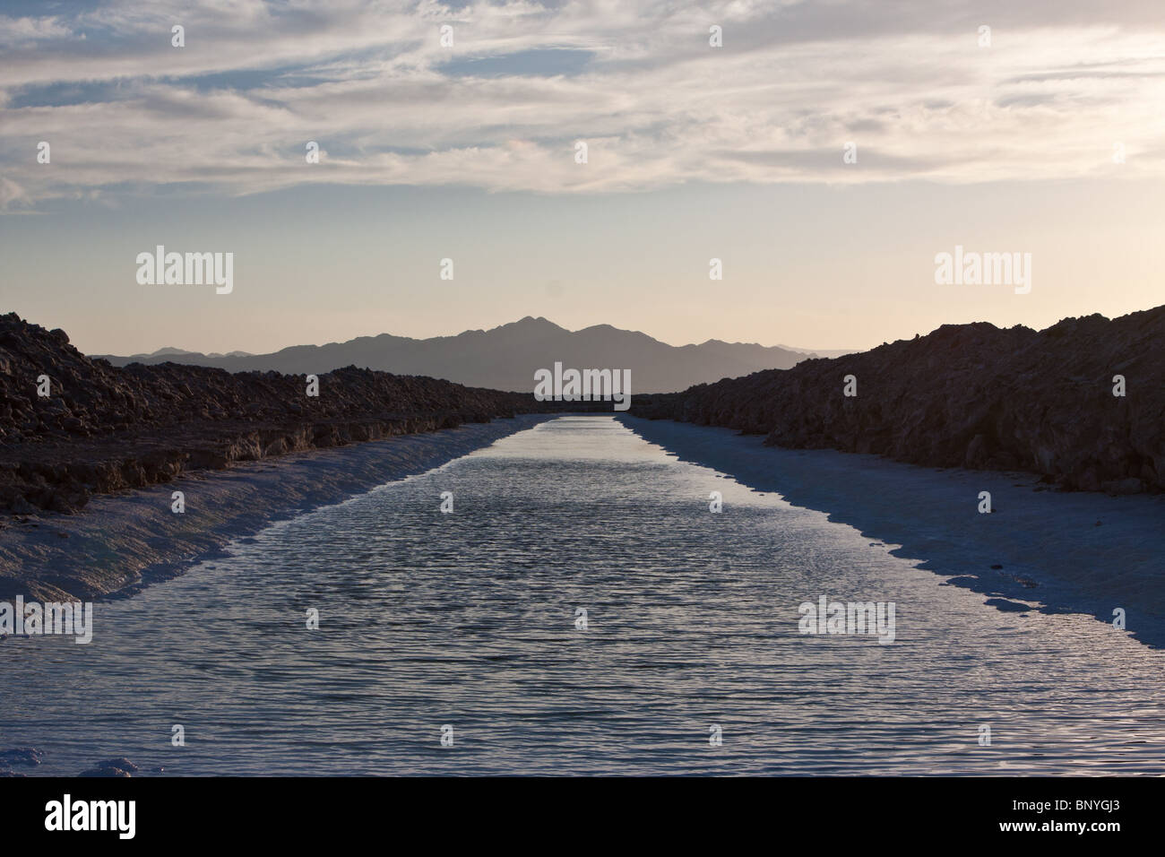 Bristol Dry Lake in the Mojave Desert, California, USA Stock Photo - Alamy