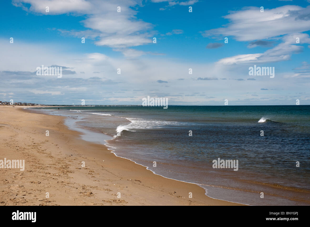 Hampton Beach, New Hampshire on a windy winter day Stock Photo - Alamy