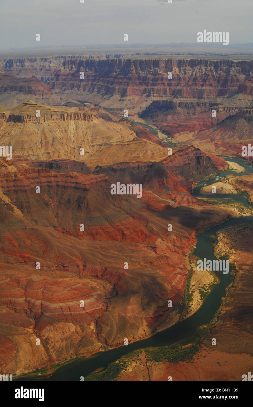 A fantastic aerial view of the grand canyon Stock Photo - Alamy