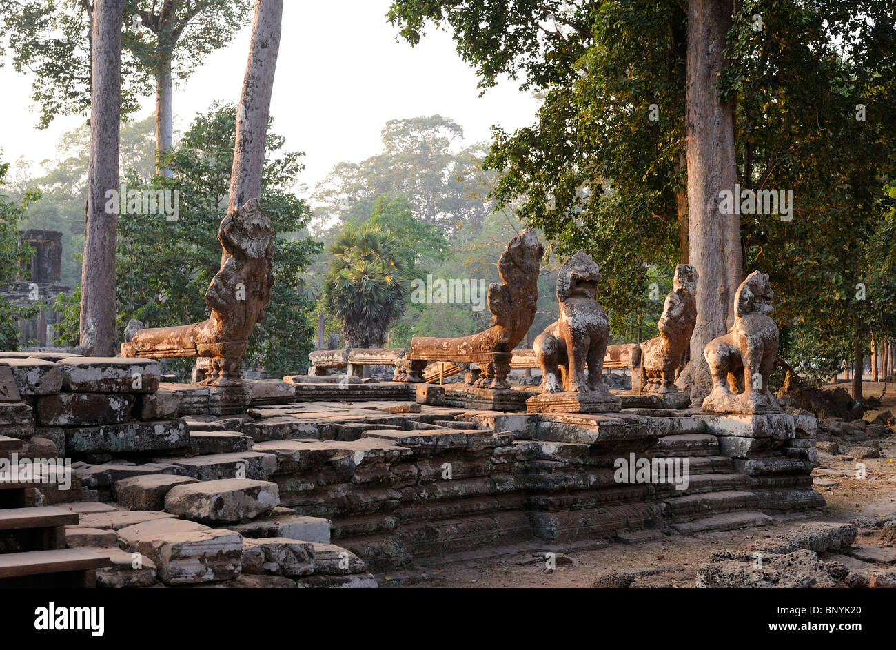 Cambodia Angkor Bayon temple Stock Photo - Alamy