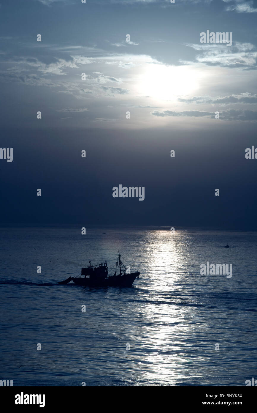 Moonlit boat hi-res stock photography and images - Alamy