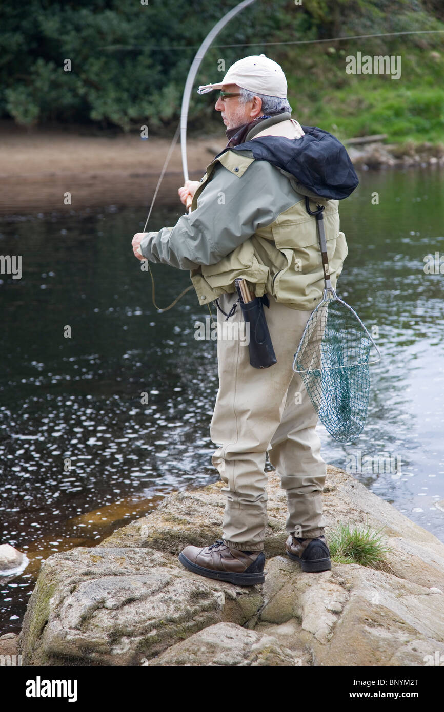 Wharfe river fishing hi-res stock photography and images - Alamy